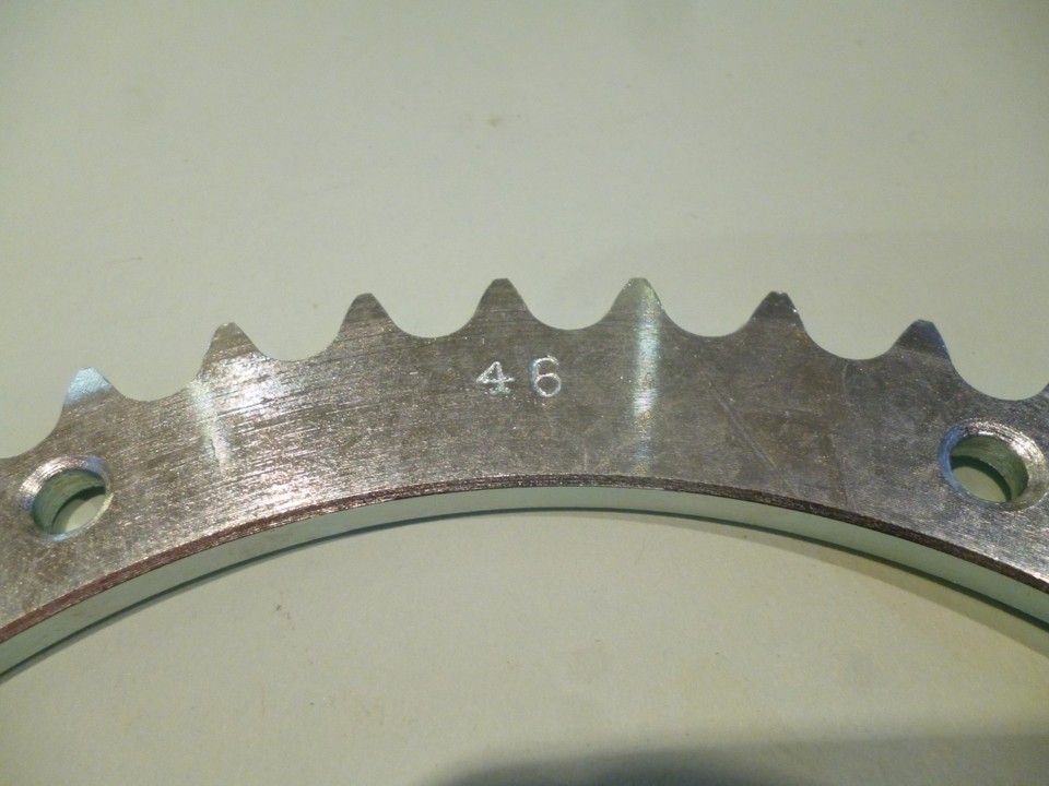 37-1320 TRIUMPH TIGER CUB T20 REAR SPROCKET W1320 37-1320 46 TEETH 46 T ...