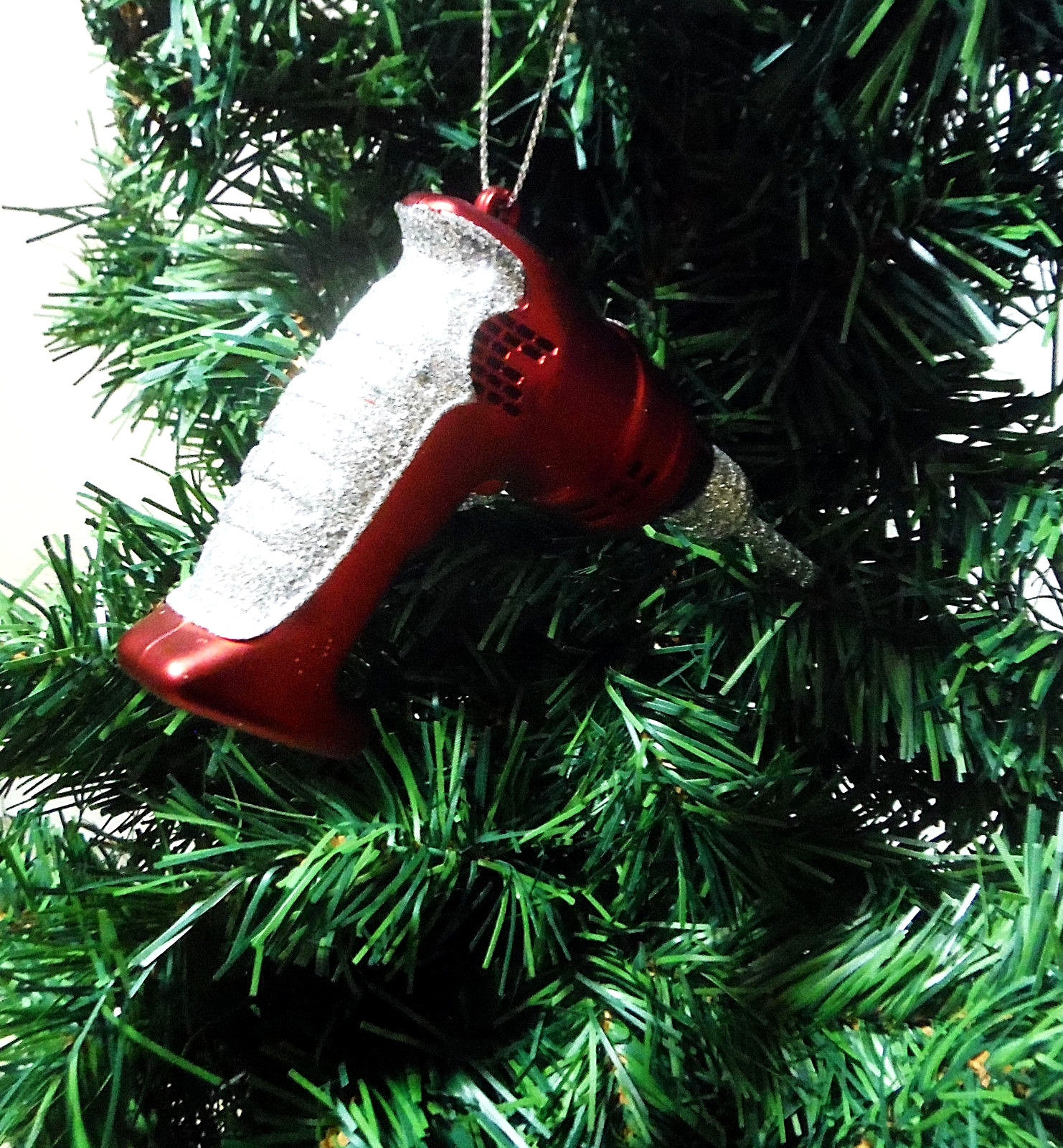 CHRISTMAS POWER DRILL ORNAMENT. POWER TOOLS ORNAMENT. CHRISTMAS ...