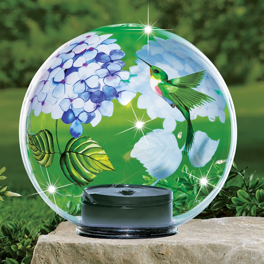 Hummingbird Gazing Ball