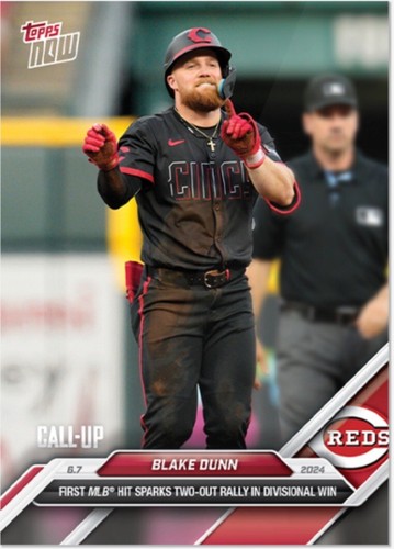 Blake Dunn - Call-Up RC 2024 MLB TOPPS NOW #271 - Reds -🔥 PRE-SALE🔥 | eBay
