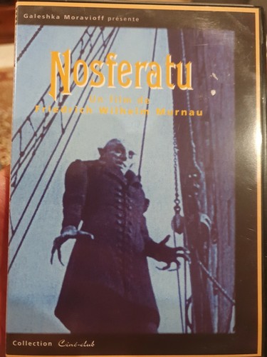 F. W. MURNAU'S NOSFERATU A SYMPHONY OF HORROR DVD 1922 GERMAN ...