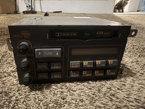1990-1991 Chevrolet Corvette AM FM Stereo Cassette Radio Good Used ...
