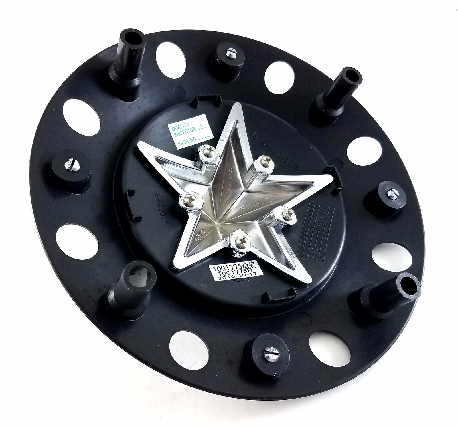 4 XD Series Matte Black Wheel Center Hub Caps for 5/6/8Lug XD775 ...