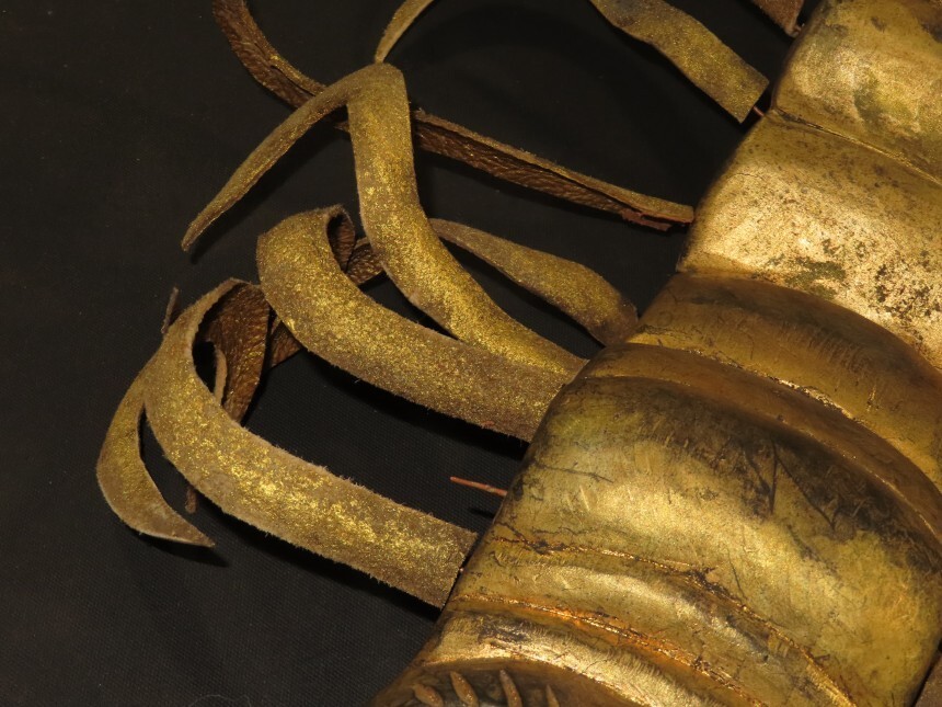 CENTIPEDE BIG MAETATE of KABUTO (helmet) of YOROI (armor) : 22.8 × 13.4 ...