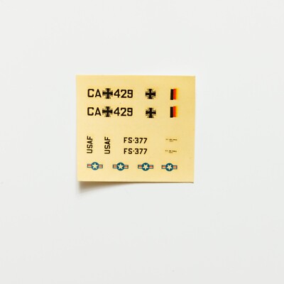 Vintage Lindberg Kit no. 431 Piaggio F-84 Model Decals | eBay