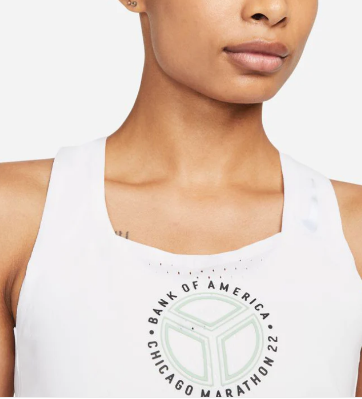 New with Tag NIKE Chicago Marathon 2022 AeroSwift Singlet Tank Shirt ...