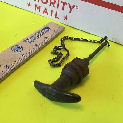 Studebaker lock handle with chain. Item: 2188 | eBay