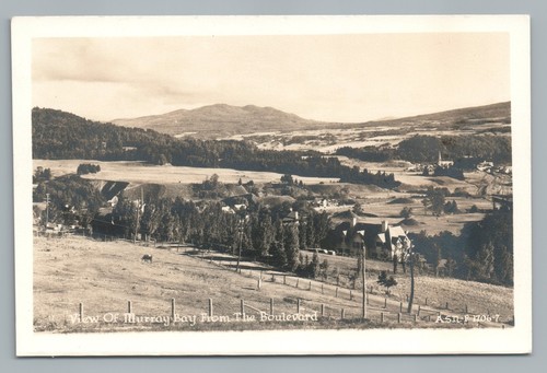 La Malbaie MURRAY BAY Quebec RPPC Rare Vintage Photo CPA Charlevoix ...