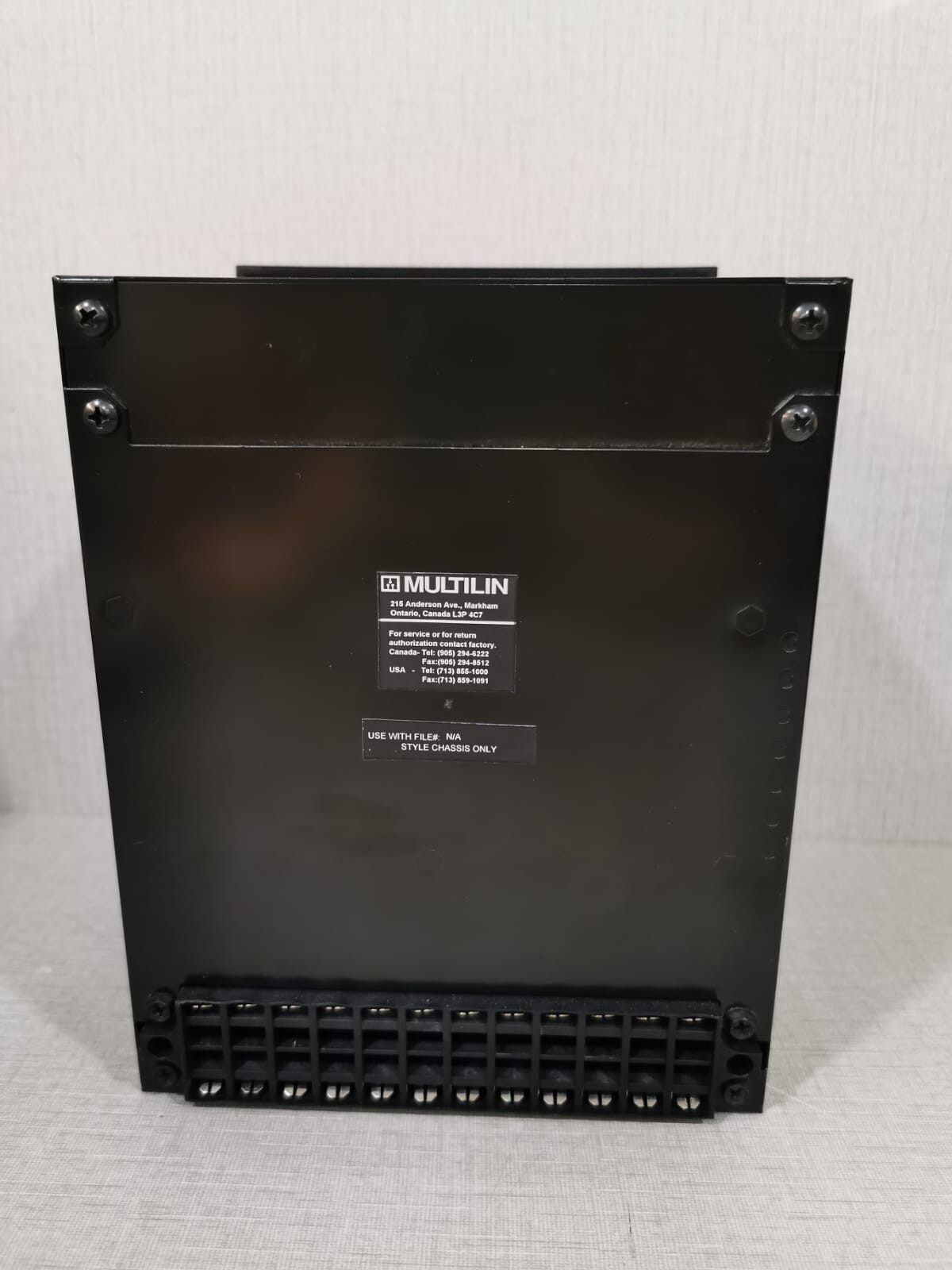 MULTILIN SR735 / 735-5-5-125-485-DEMO FEEDER RELAY VER. 25D141D1.000 ...