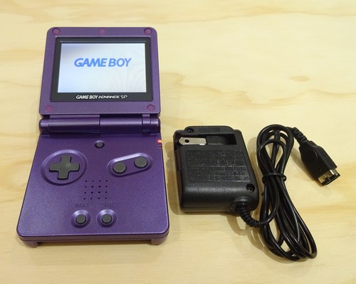 Nintendo Game Boy Advance GBA SP Purple System AGS 101 Brighter NEW | eBay