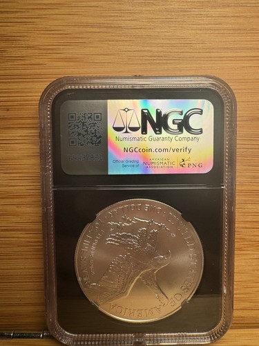 2024 Silver Eagle ASE Star Privy NGC MS70 Red Book, Black Core | eBay