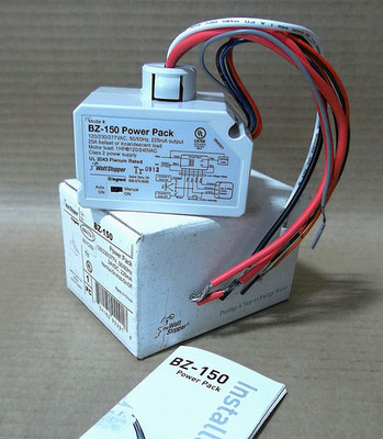 NEW WATTSTOPPER BZ-50 POWER PACK 24VDC UNIVERSAL VOLTAGE 20A RELAY BZ50 ...