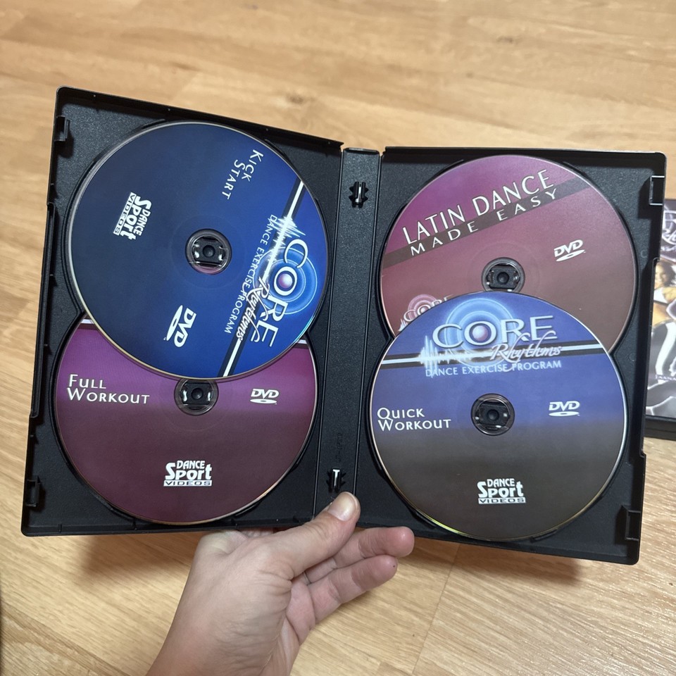 Core Rhythms Dance Exercise Program DVDs Starter Pack(DVD SET 4)Body S ...
