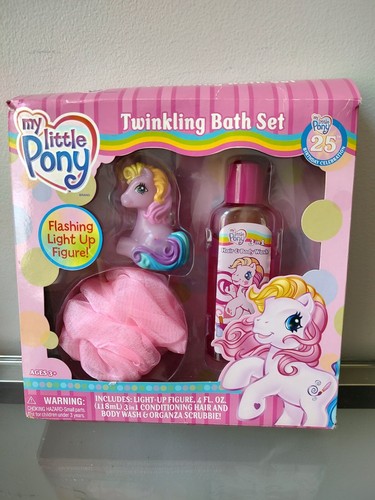 Hasbro My Little Pony twinkling bath set 25 Birthday | eBay