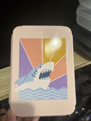 Cat and Jack Lunchbox Kids Toddler Shark Bento Box 3 Sections | eBay