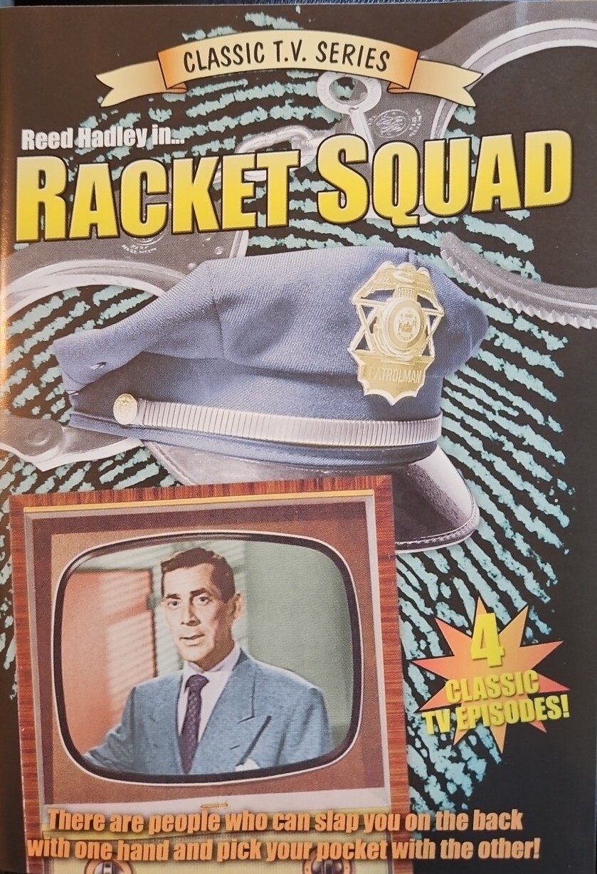 New Sealed Racket Squad Classic TV Series 4 Episodes DVD 1951-1953 ...