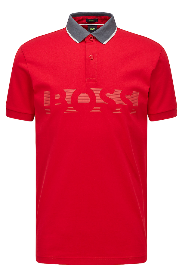 HUGO BOSS RED SHIRT POLO PAVEL 50466433610 | eBay