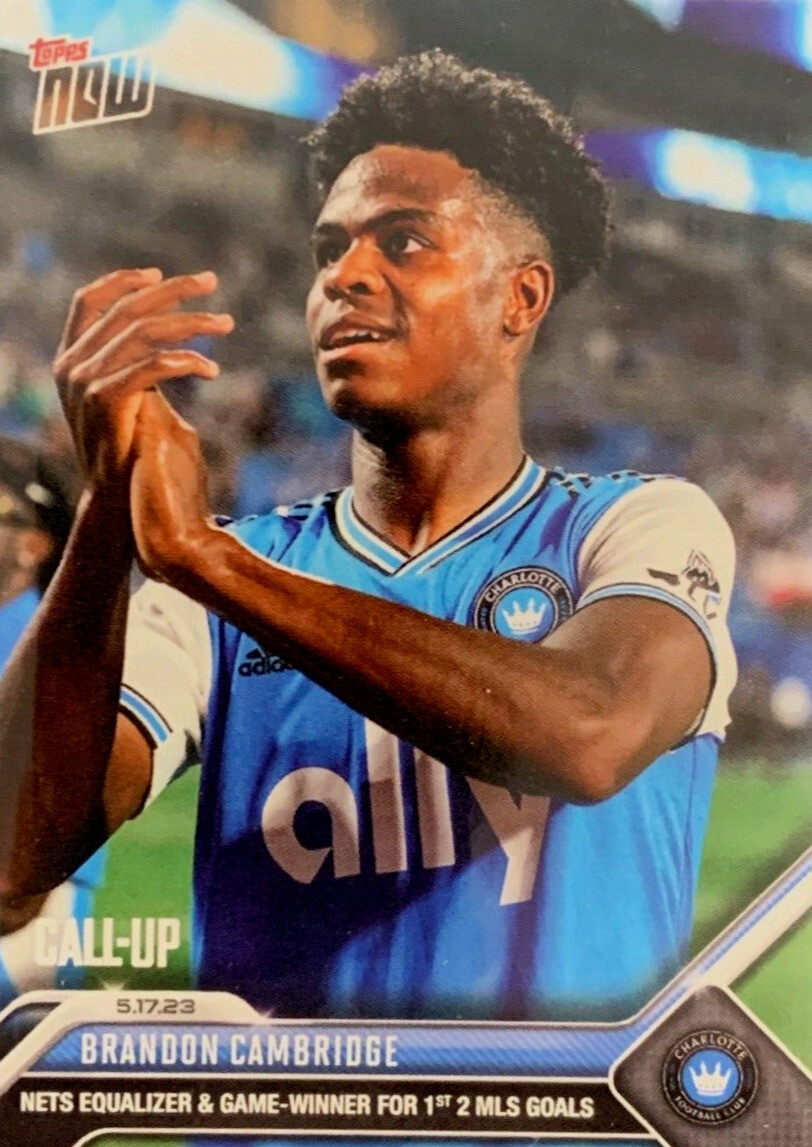 2023 Topps Now MLS - Call-Up #108 Brandon Cambridge for sale online | eBay