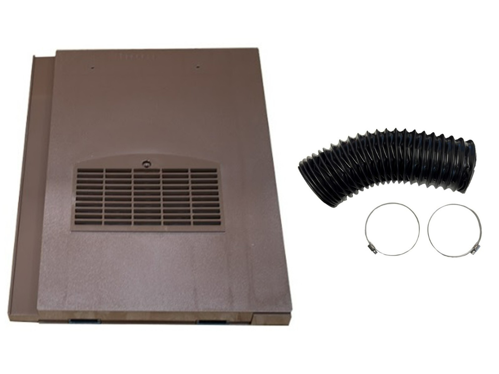 Interlocking Flat Vent Tile - Brown + | Grelly UK