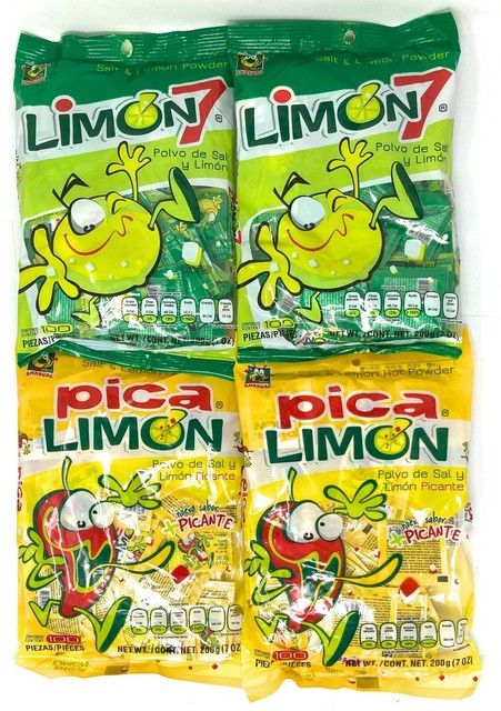Anahuac Pica Limon & Limon 7 Mexican Candy, Salted Limon & Hot Limon ...