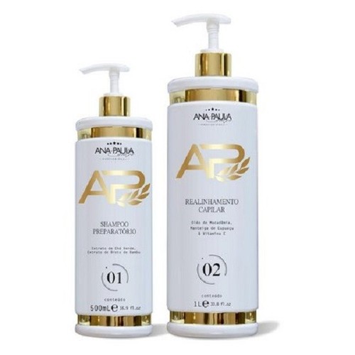 Treatment Keratin Smooth Lambido Ana Paula Carvalho Shampoo 500ml ...