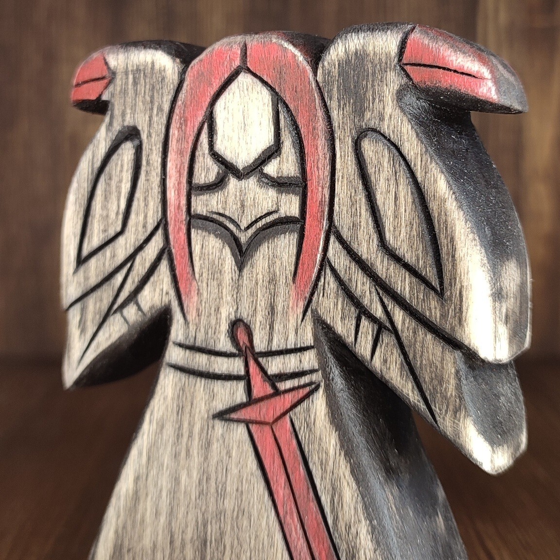 Morrigan statue Morrigu War goddess statue Raven Crow Celtic Irish ...