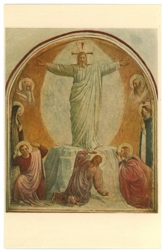 Transfiguration, Painting By Fra Angelico In 1442, Jesus And Disciples ...