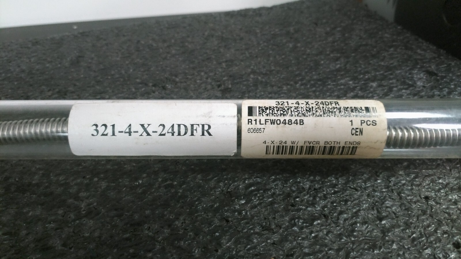 SWAGELOK 321 Stainless Steel Flexible Tubing 321-4-X-24DFR | eBay