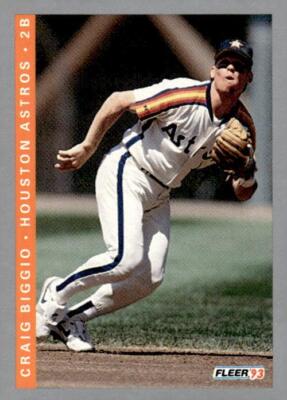 1993 Fleer #47 Craig Biggio Houston Astros | eBay