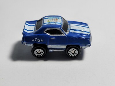 Vintage Micro Machines 1969 Chevy Camaro Blue White Stripe JOSH 1986 ...