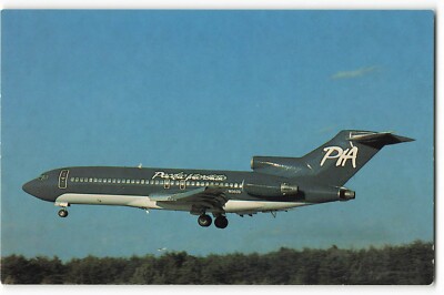 Postcard Airline PACIFIC INTERSTATE-PIA Boeing 727-51 AeroGem CC9. | eBay