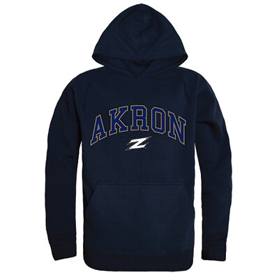 University Of Akron UA Zips NCAA Pullover Hoodie College Sweatshirt S M ...