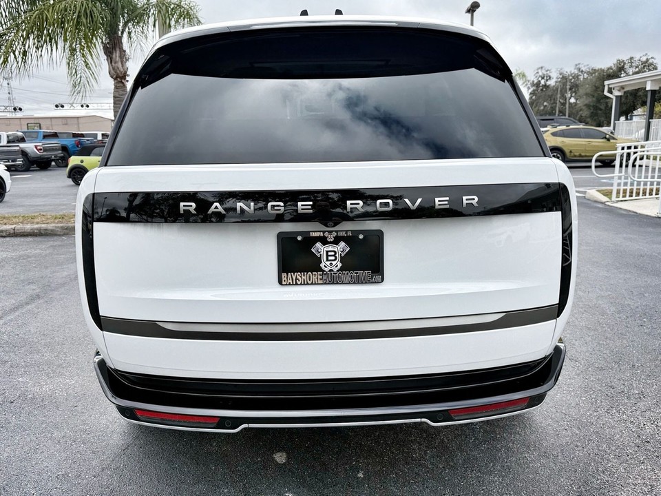 2025 Land Rover Range Rover WHITE/WHITE LONG WHEEL BASE 7 PASSENGER 23 ...