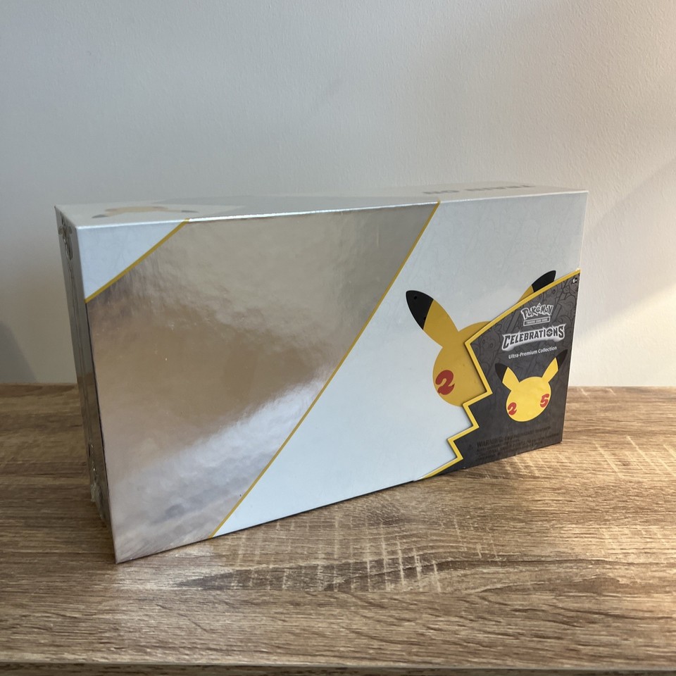 Pokemon Celebrations 25th Ultra Premium Collection 25th Anniversary UPC ...