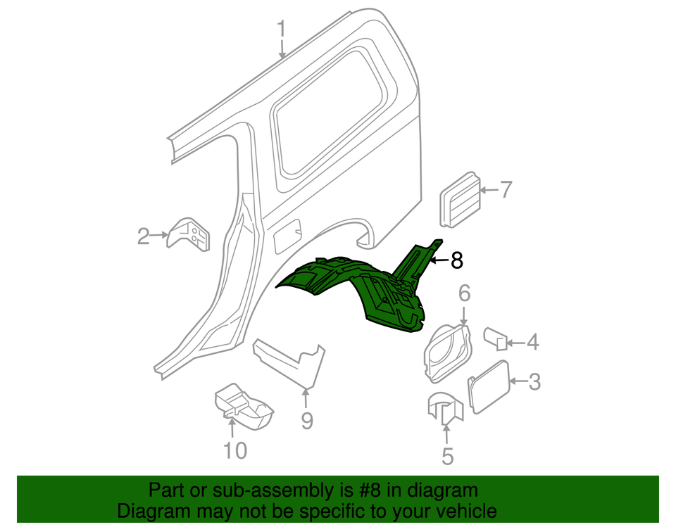 Genuine Nissan Protector 76766-EA00A | eBay