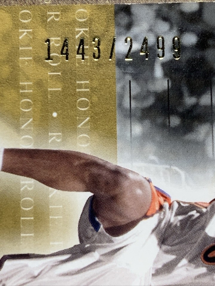 2001-02 Upper Deck Honor Roll Rookie /2499 Gilbert Arenas Rookie RC # ...