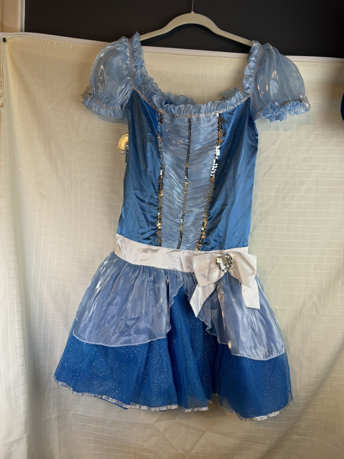 Disney Princess CINDERELLA Blue Dress Size: Jr LARGE… - Gem