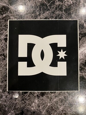 DC Shoes Square Logo Sticker Skateboard Decal | eBay