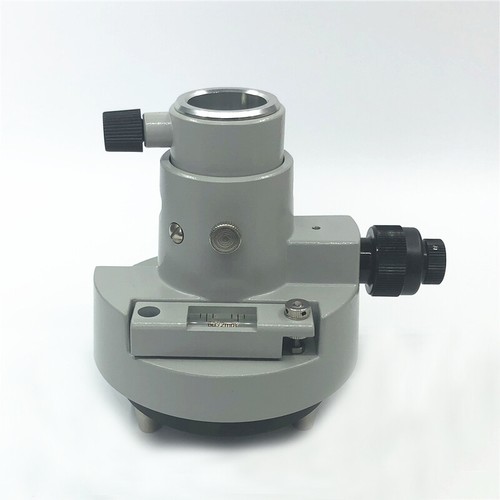 NEW GRAY THREE-JAW Tribrach Adapter W/Optical Plummet FOR topcon/sokkia ...