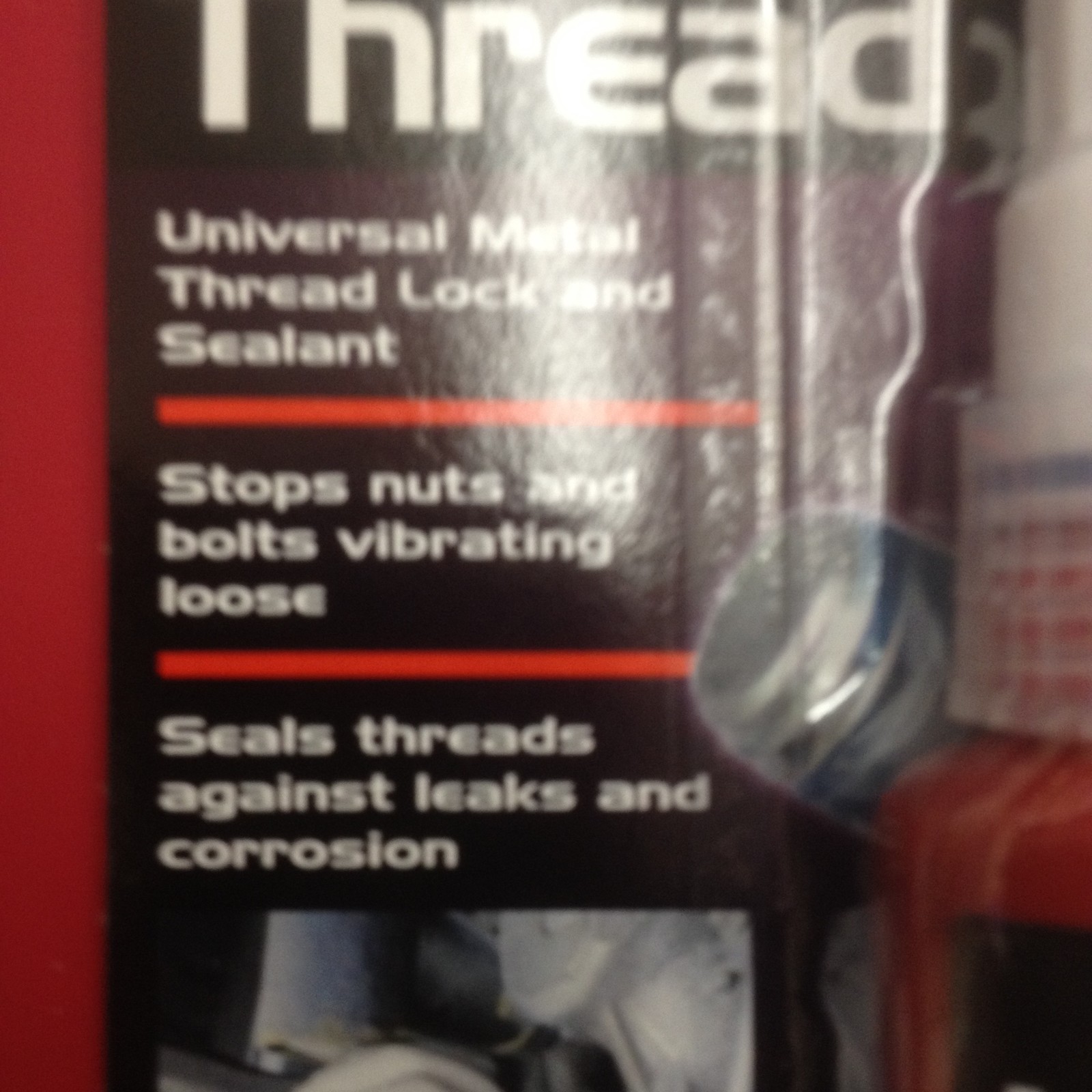 Granville Thread Lock Sealant Nut Bolt Screw Adhesive Vibration ...