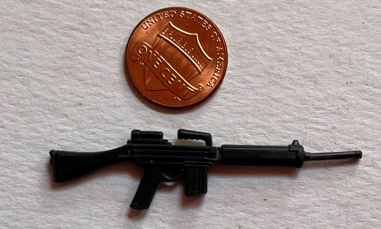 Rifle #1 only GI Joe Tactical Battle Platform 1985 vintage part gun Rip ...