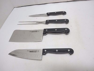 4 Piece Set Showtime Six Star Cutlery #10 Cheese #11 Cleaver #12 Fork ...