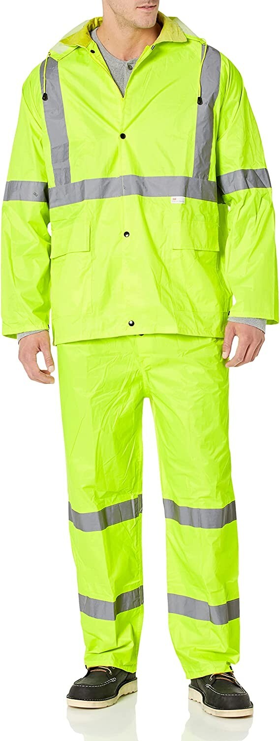 Frog Wear by Global Glove Standard Reflective Rain Gear Mens Bibs and ...