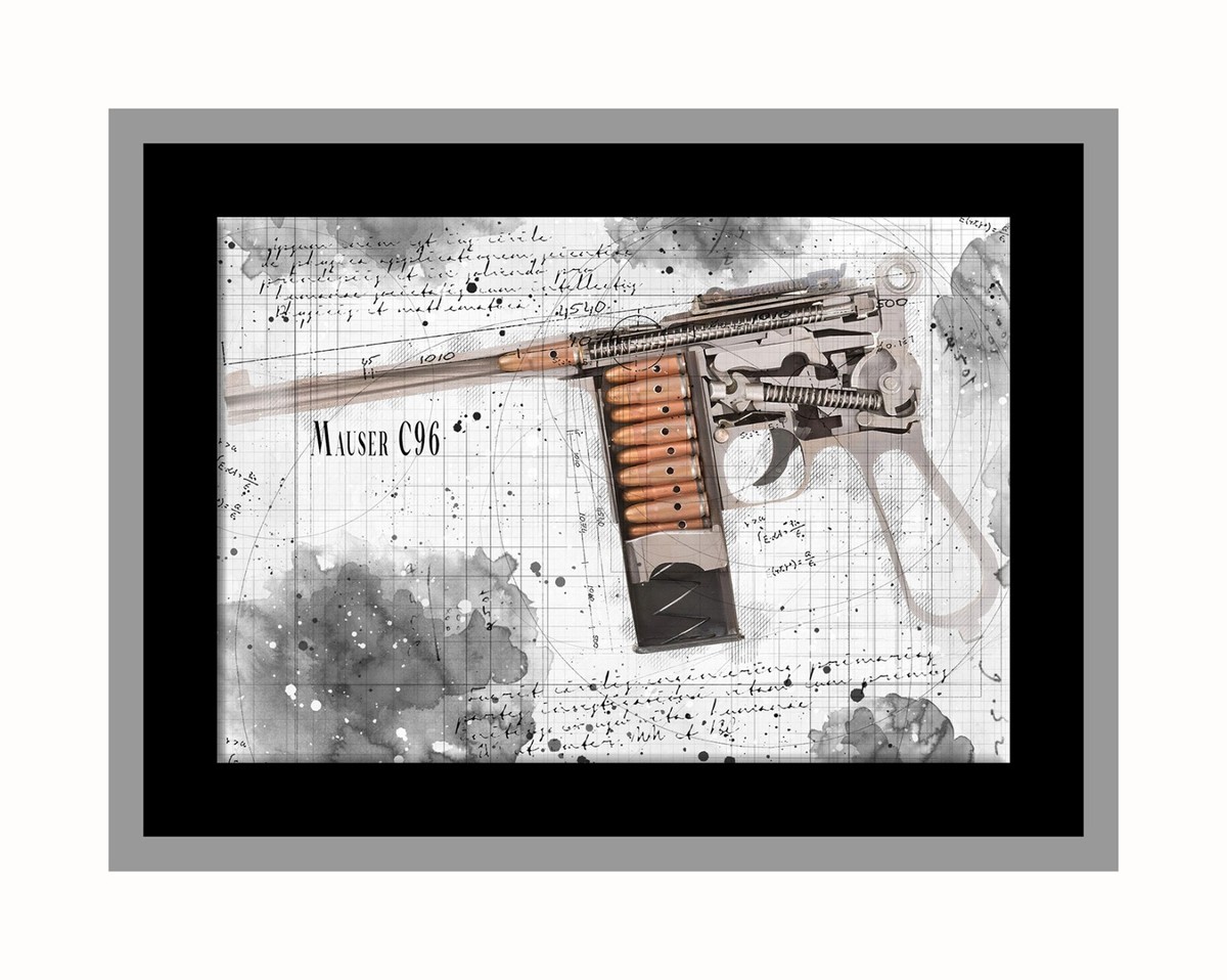 Retro Gun Art