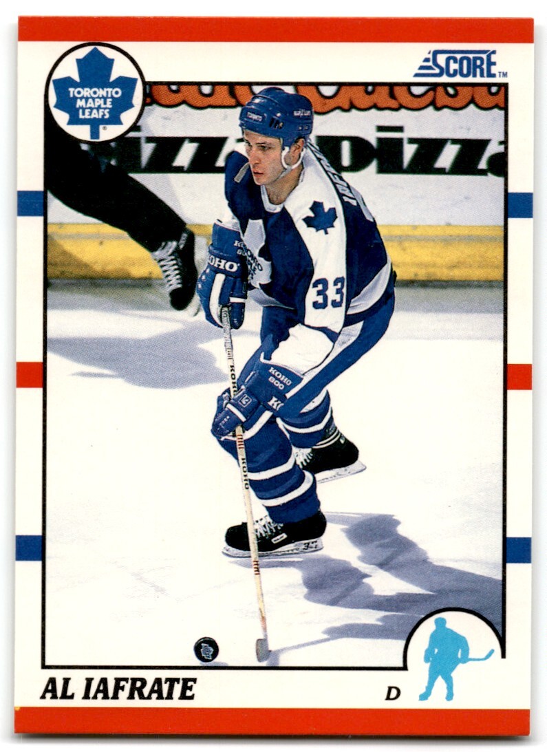 1990-91 Score Al Iafrate Toronto Maple Leafs #195 | eBay