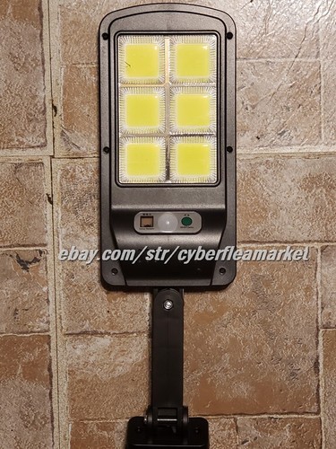 Outdoor Mini Solar Street Light Motion Sensor Lamp Dusk-To-Dawn Sensors ...