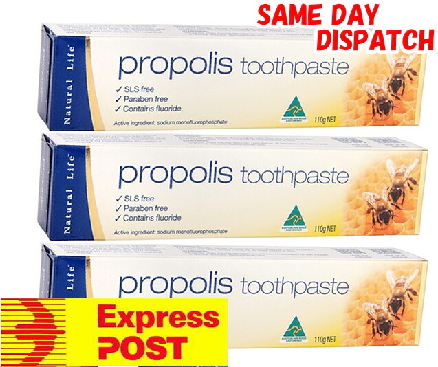 Natural Life Propolis Toothpaste 110g improve oral health prevent gum ...