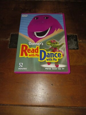 Barney's Read With Me Dance With Me DVD Vintage | eBay