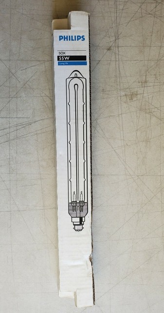 Philips Sox Sox55w 55 Watt Low Pressure Sodium Lamp Light Bulb for sale ...
