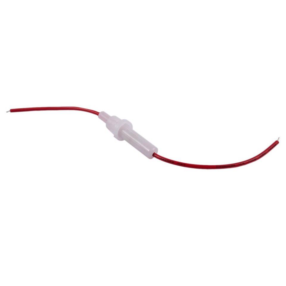 Red Wire White Screw Type Inline 6mm X 30mm Tube Fuse Holder 20Pcs ...